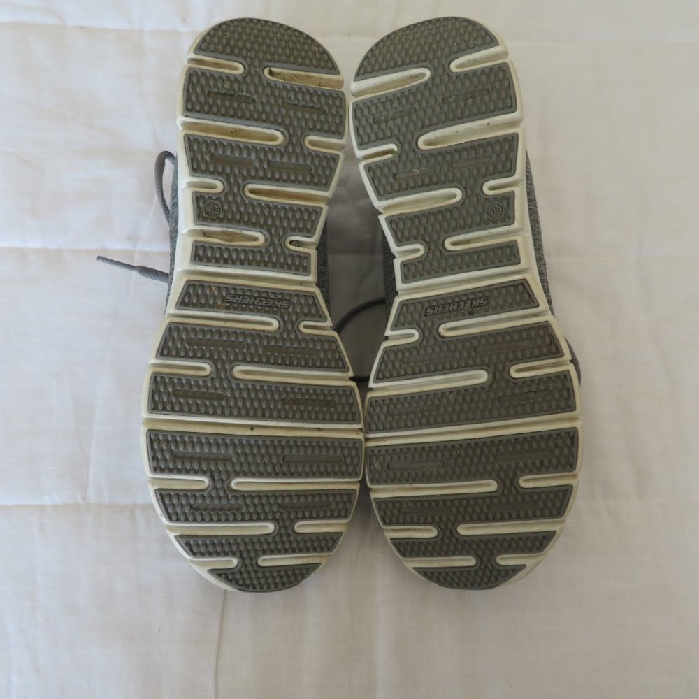 Women's Skechers Gray Flex Elite Running Shoes - Gem